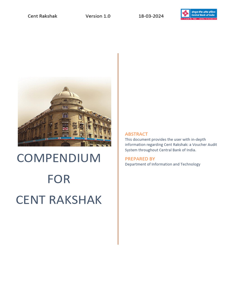 Cent Rakshak: Voucher Audit System Guide | PDF | Image Scanner | File ...
