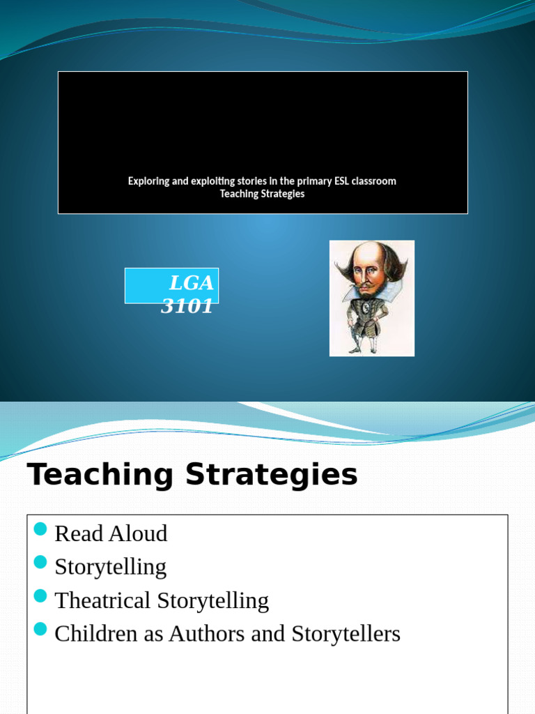 Teaching Strategies 1 | PDF | Storytelling | Reading Comprehension