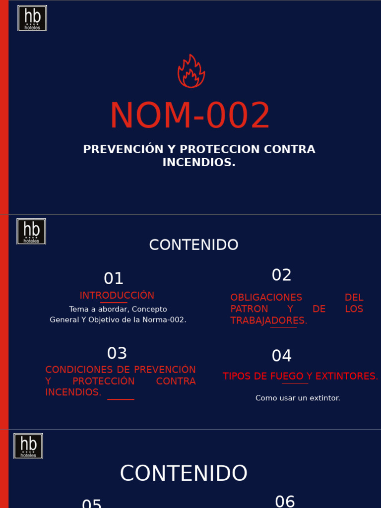 NOM-002 Condiciones de Seguridad-Prevención y Protección Contra ...