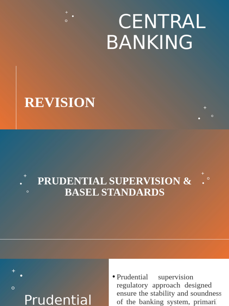 Revision On Banking Prudential Regulation | PDF | Basel Iii | Banks