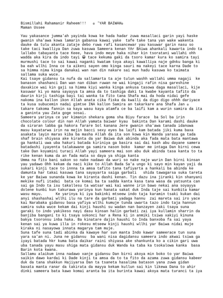 'YAR BARIKI Complete -1-1 | PDF