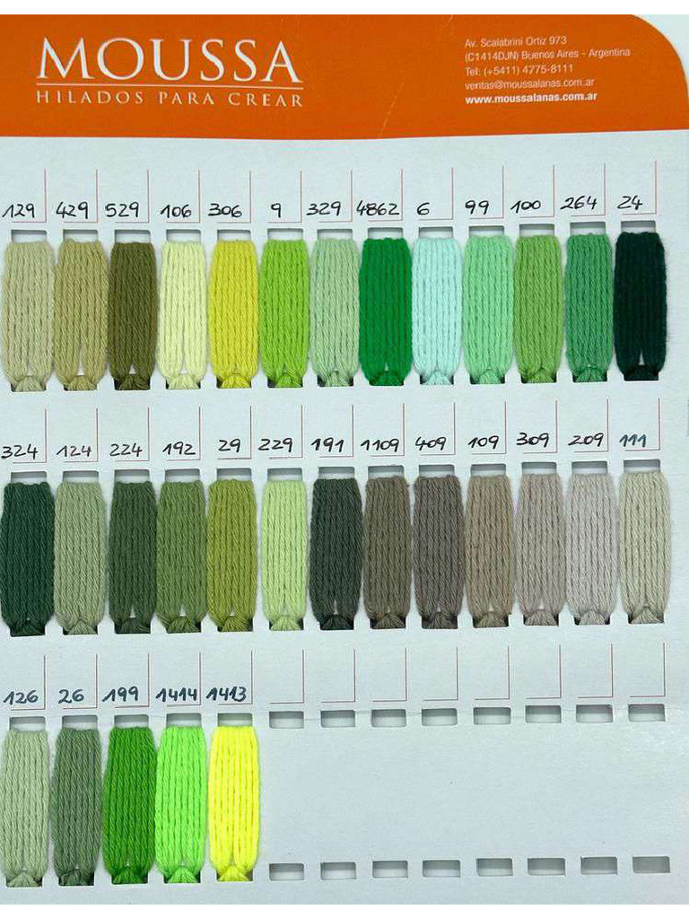 Muestrario Moussa | PDF