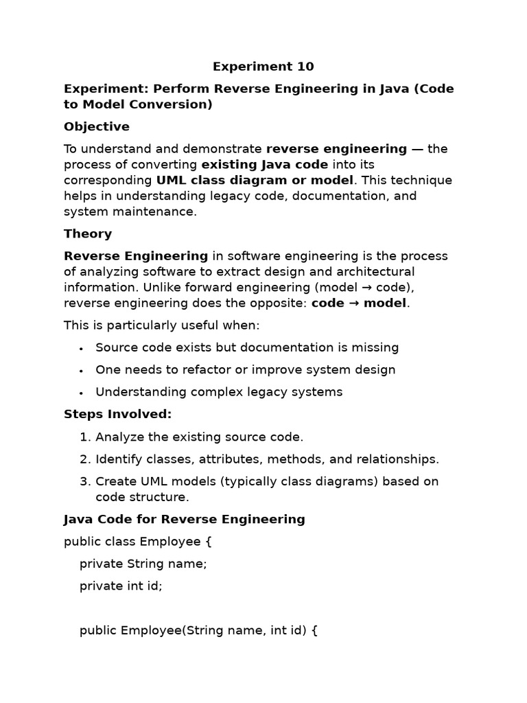 Software Engineering exp10 | PDF | Unified Modeling Language | Eclipse (Software)