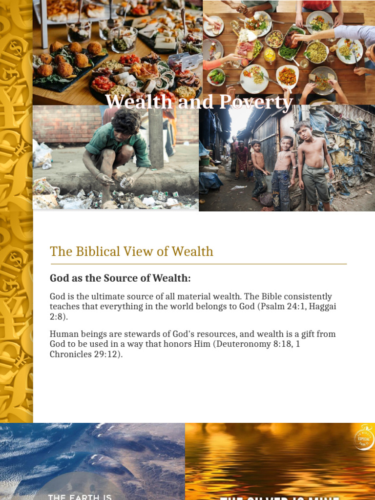 Social Justice Under a Biblical Perspective | PDF | Bible | Poverty