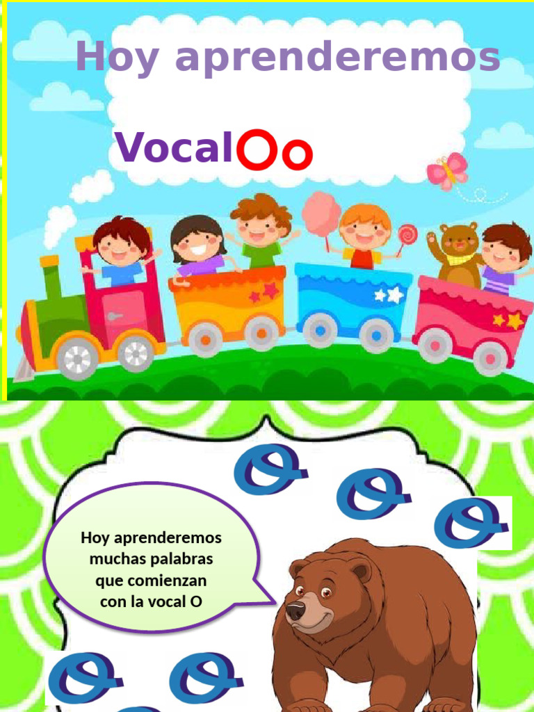 Palabras con la vocal O: Actividades | PDF