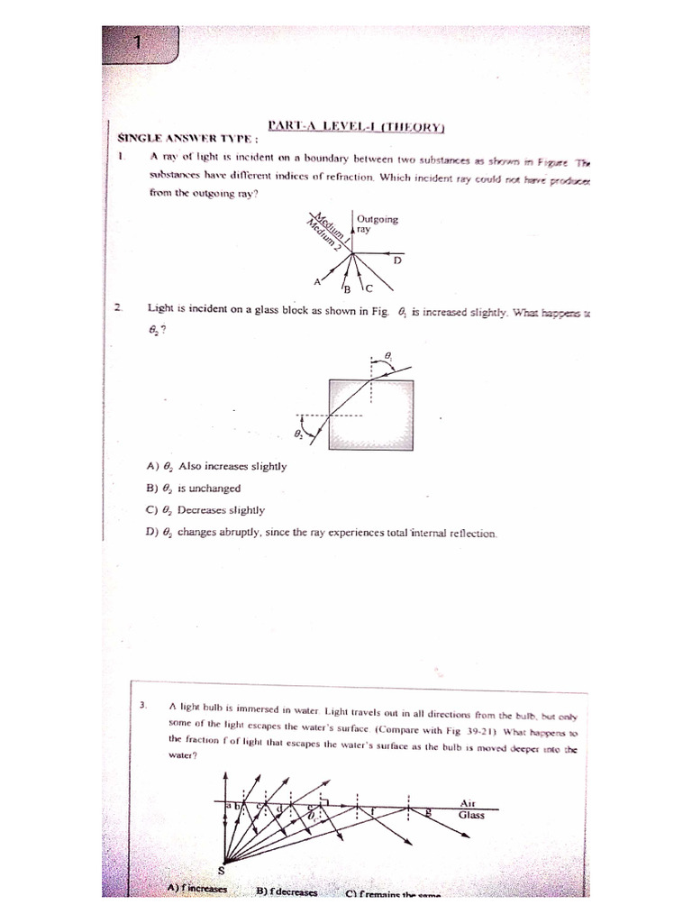Ray Optics CPP | PDF