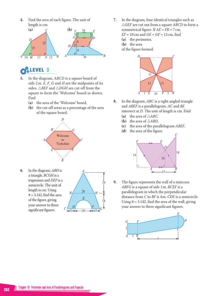 2C - Discovering - Mathematics-288 | PDF | Area | Euclidean Plane Geometry