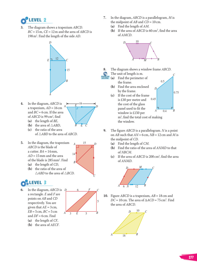 2C Discovering - Mathematics 283 | PDF | Area | Numbers