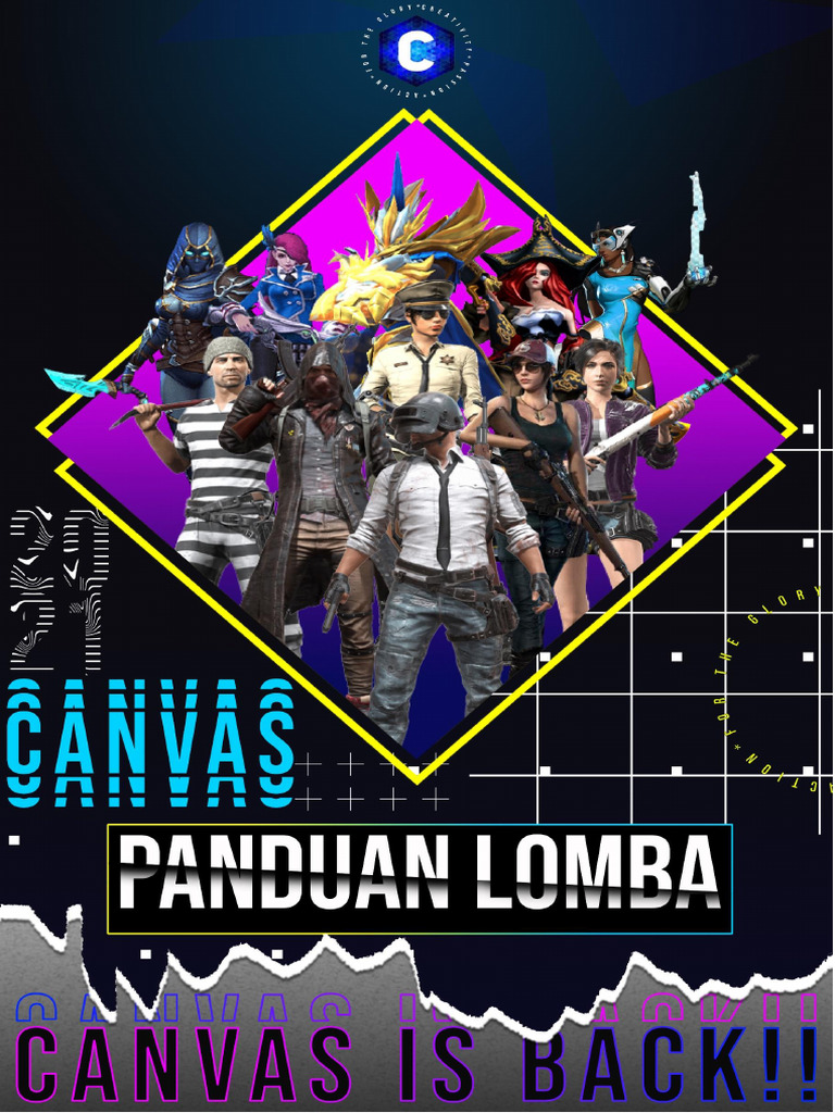 Panduan Teknis Lomba Canvas 2021 MLBB | PDF