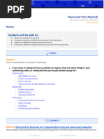 Chapter 8 Lesson 3 Ramsey Classroom | PDF | Cheque | Transaction Account