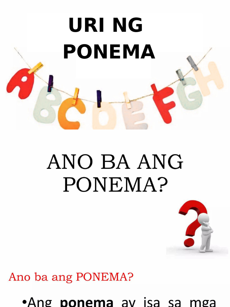 Uri NG Ponema | PDF