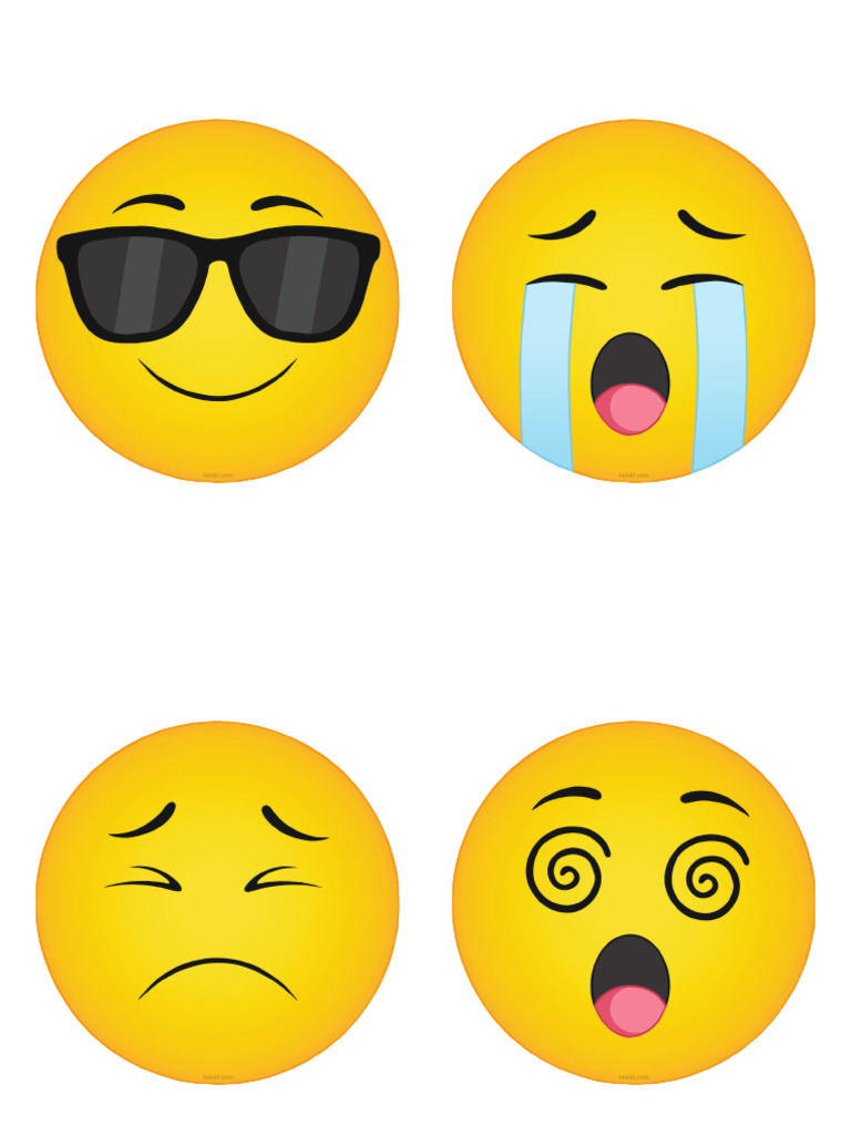 T P 3474 Emoji Photo Booth Props Cut Outs Ver 1 | PDF