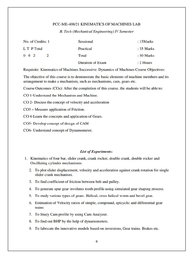 KDM Lab Manual For BTech | PDF