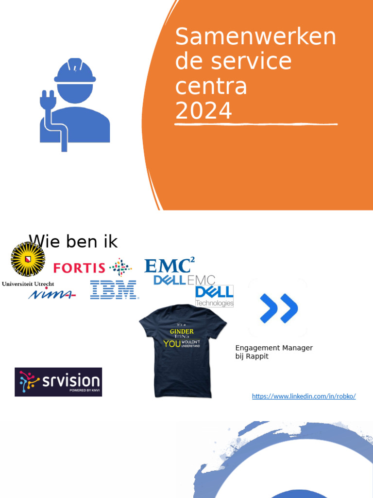 Gastcollege Samenwerkende Service Centra (Robert de Koning, 2024) | PDF