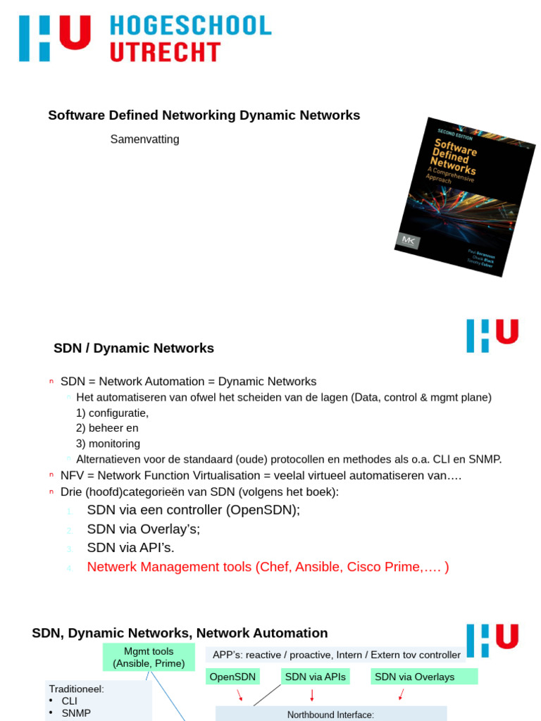 SDN Samenvatting v02 | PDF