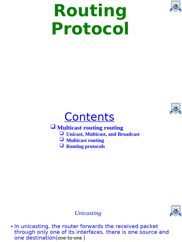 32 | PDF | Routing | Multicast
