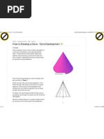 Cone Layout Development by Marking and Calculation Method With ...