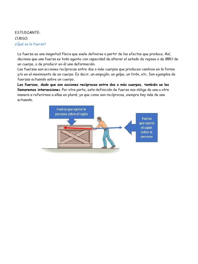 Fuerza | PDF | Fuerza | Vector Euclidiano