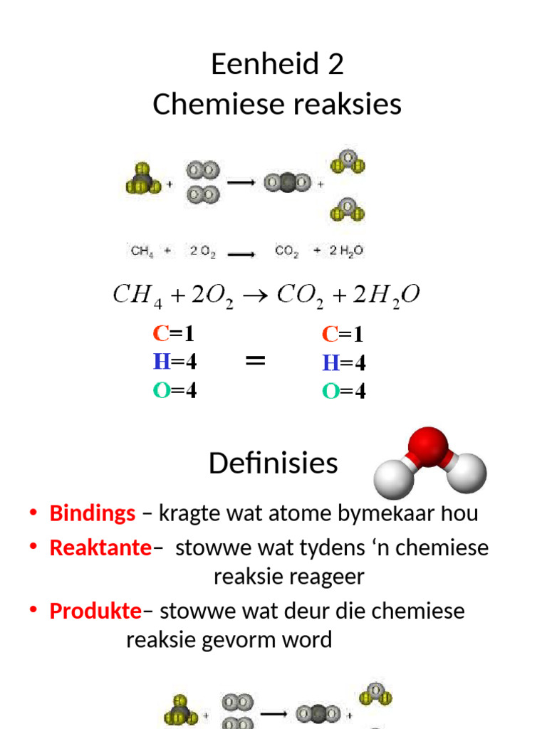 Eenheid 2 - Balansering Van Vergelykings | PDF