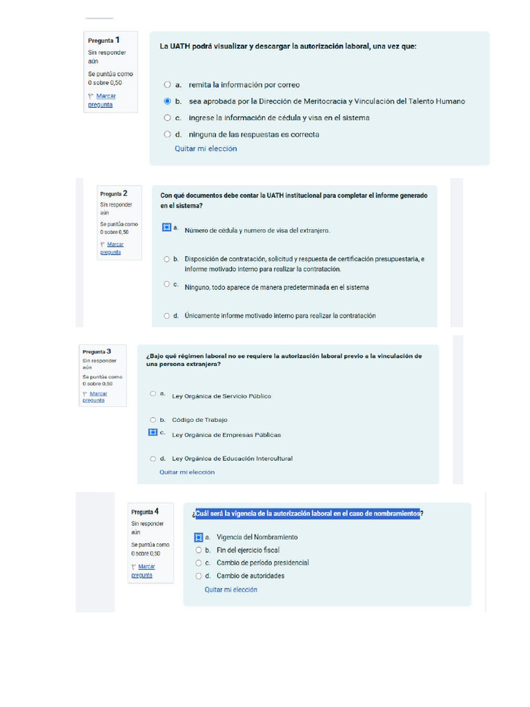 Cuestionario MDT - SAL | PDF