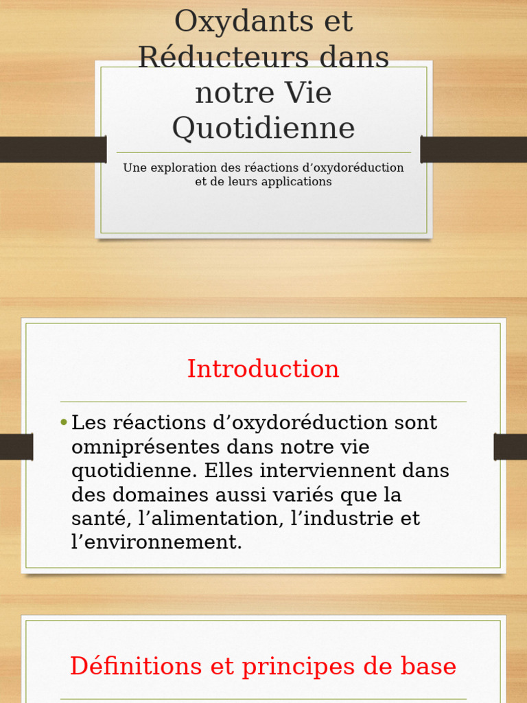 Radicaux libres et antioxydants expliqués | PDF