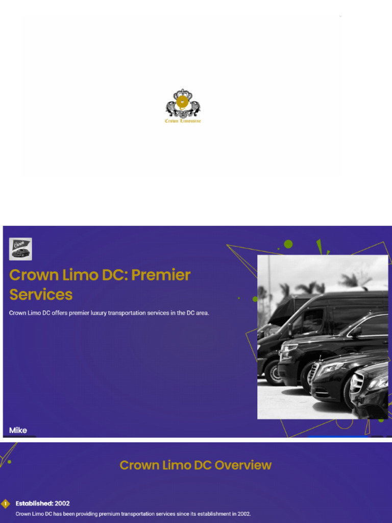 Crown Limo DC | PDF