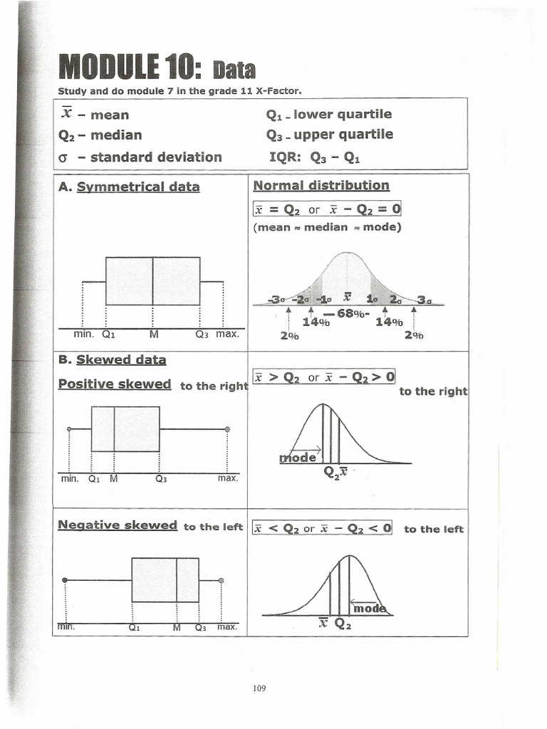Grade 11 Data Analysis Techniques | PDF | Descriptive Statistics ...