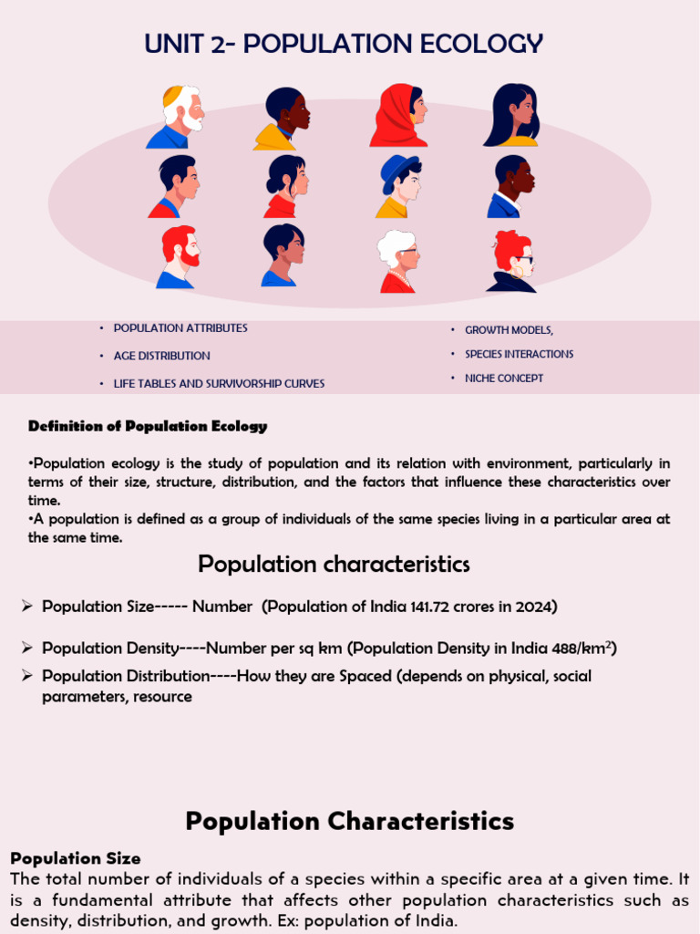 Population Ecology: Key Concepts and Factors | PDF | Habitat | Earth ...