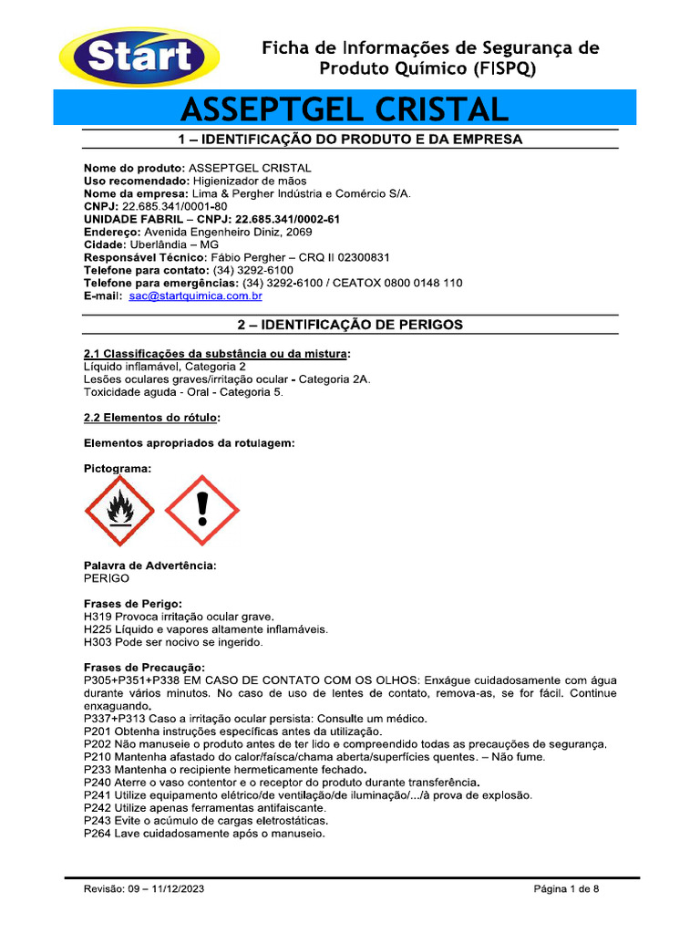 Fispq - Álcool em Gel | PDF