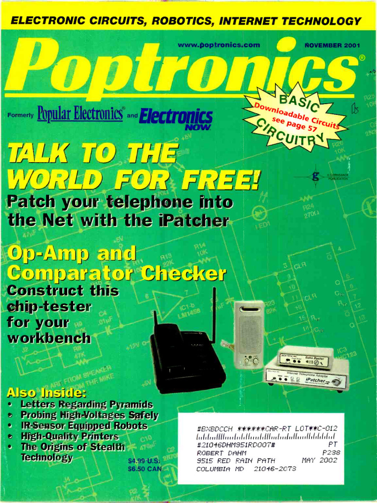 PP 2001 11 | PDF | Computer Monitor | Microcontroller