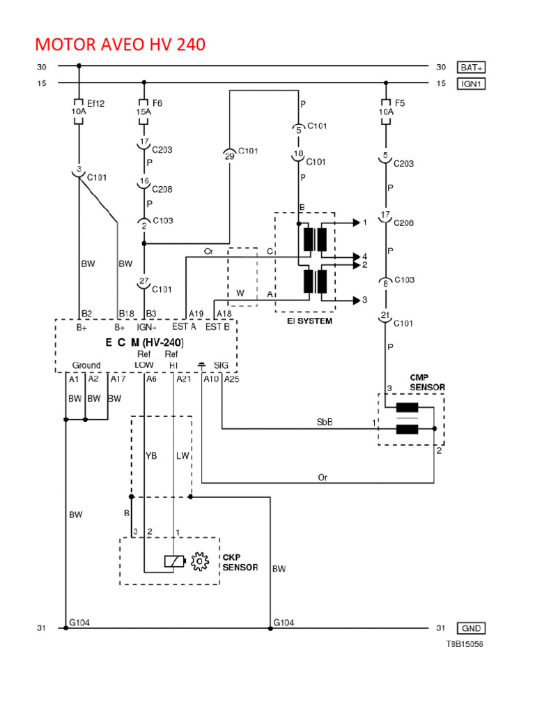 Diagrama Aveo | PDF