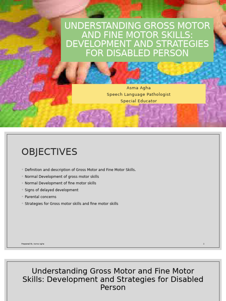 Gross Motor Skills Development Guide | PDF | Motor Coordination ...