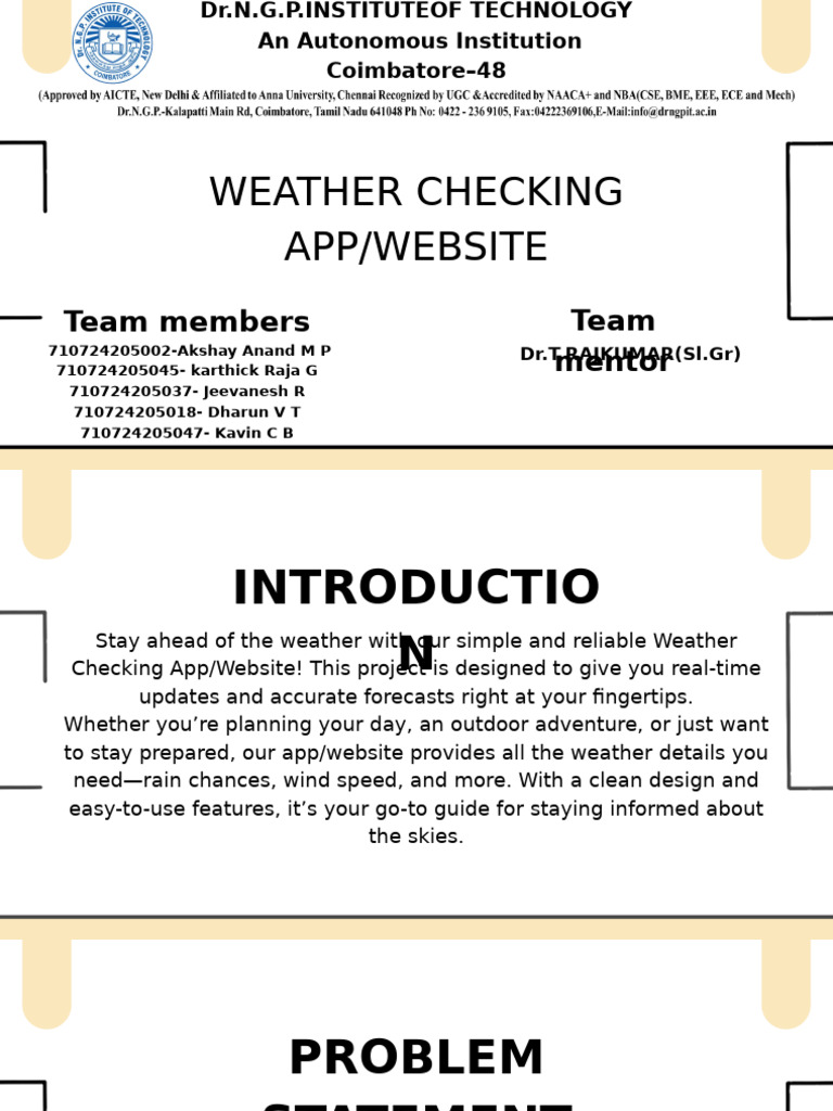 Weather App Stem | PDF | Weather | Physical Geography