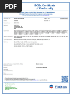 IECEx CNEX 19.0019X 007 | PDF | Mains Electricity | Electrical Engineering