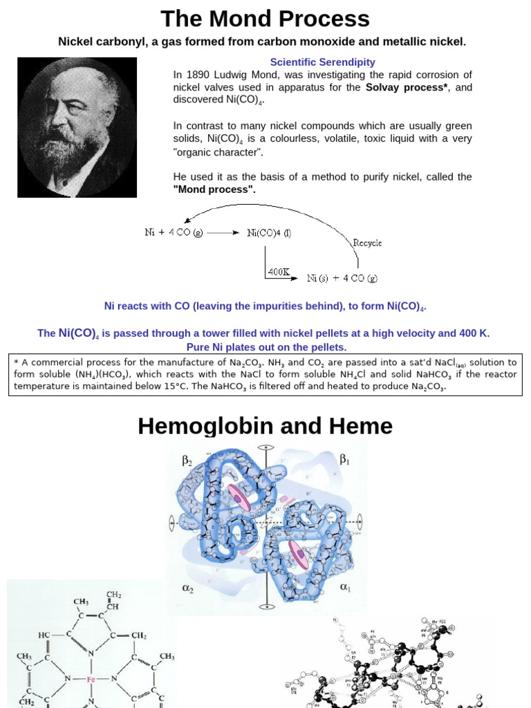 Nickel Carbonyl, A Gas Formed From Carbon Monoxide and Metallic Nickel ...