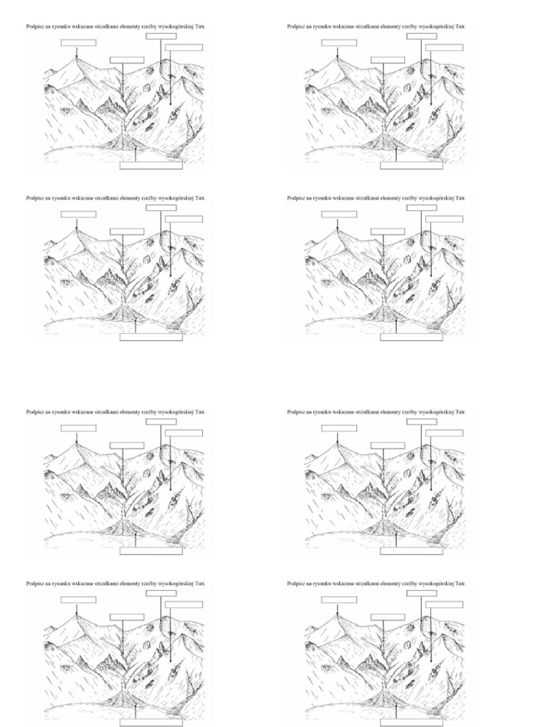 Krajobraz tatr rysunek | PDF