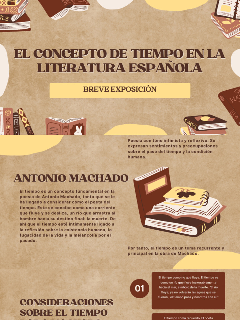 El Concepto de Tiempo en La Literatura Española | PDF | Poesía