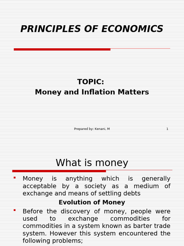 Money and Inflation Explained | PDF | Money | Money Supply