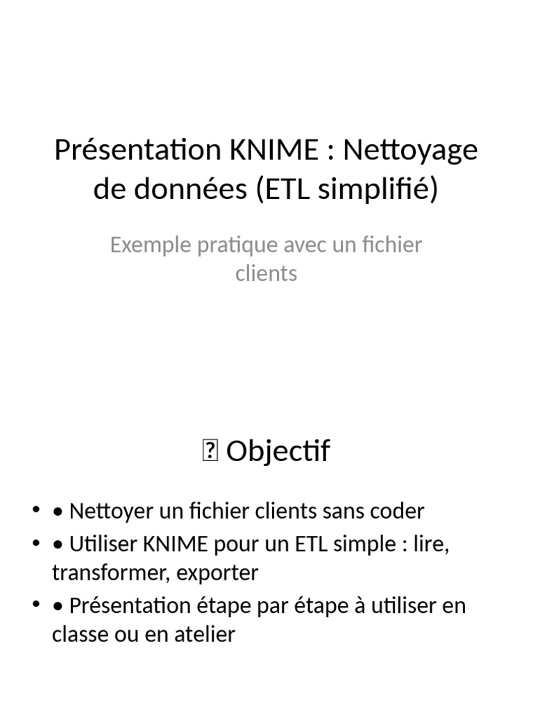 Presentation_KNIME_ETL | PDF