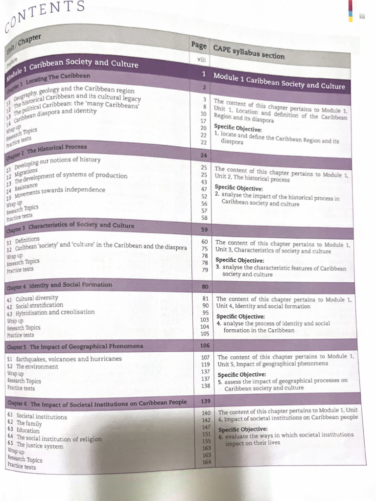 Chapter 1 Locating The Caribbean | PDF