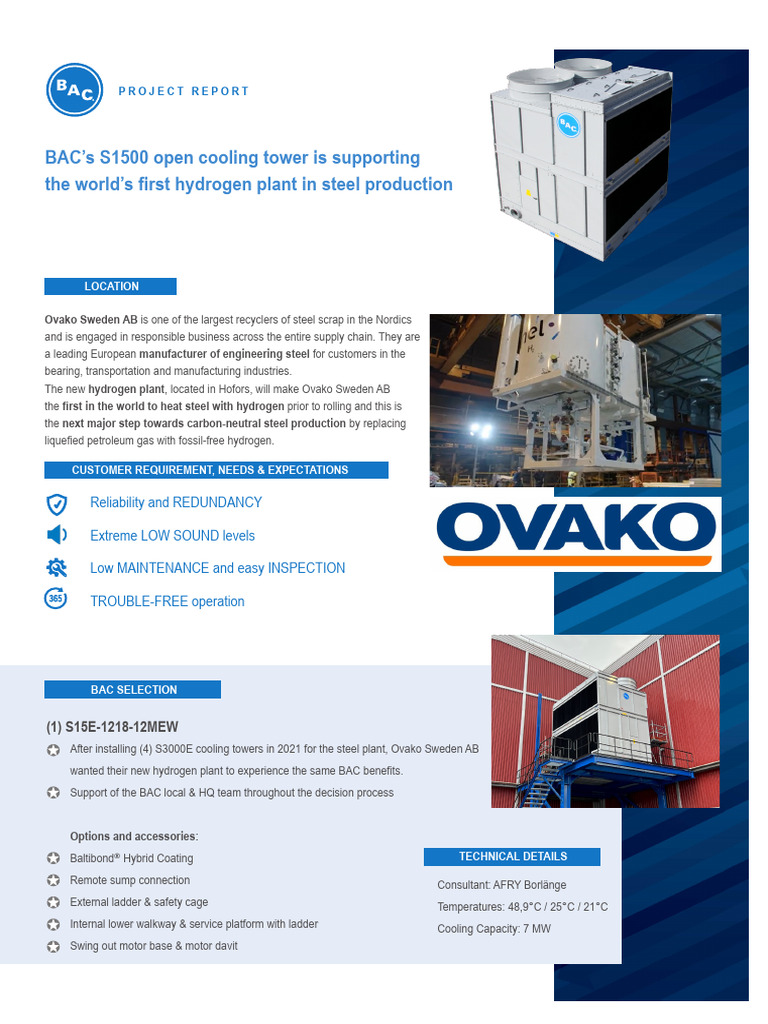 The World's First Hydrogen Plant in Steel Production-2023 | PDF ...