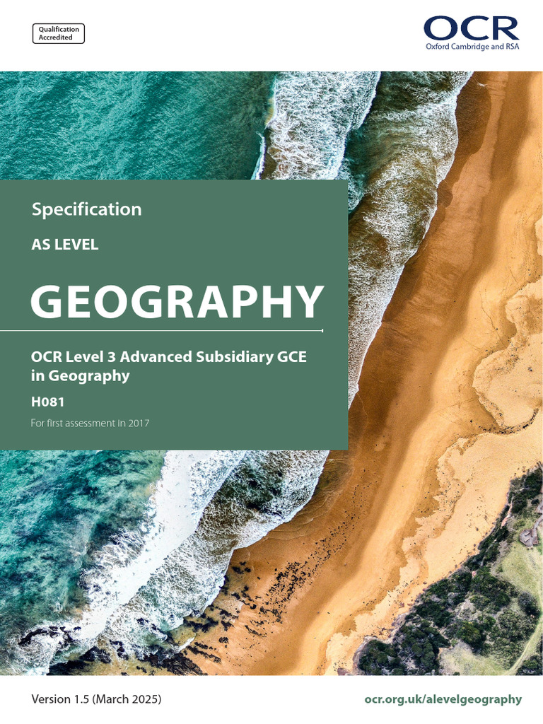 OCR Geography | PDF | Glacier | Coast