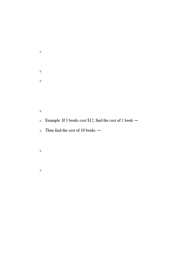 12.3 Using Direct Proportion | PDF