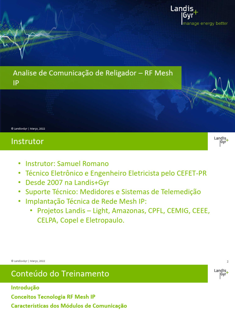 Análise de Religador RF Mesh IP | PDF | Rede de computadores | Relação ...