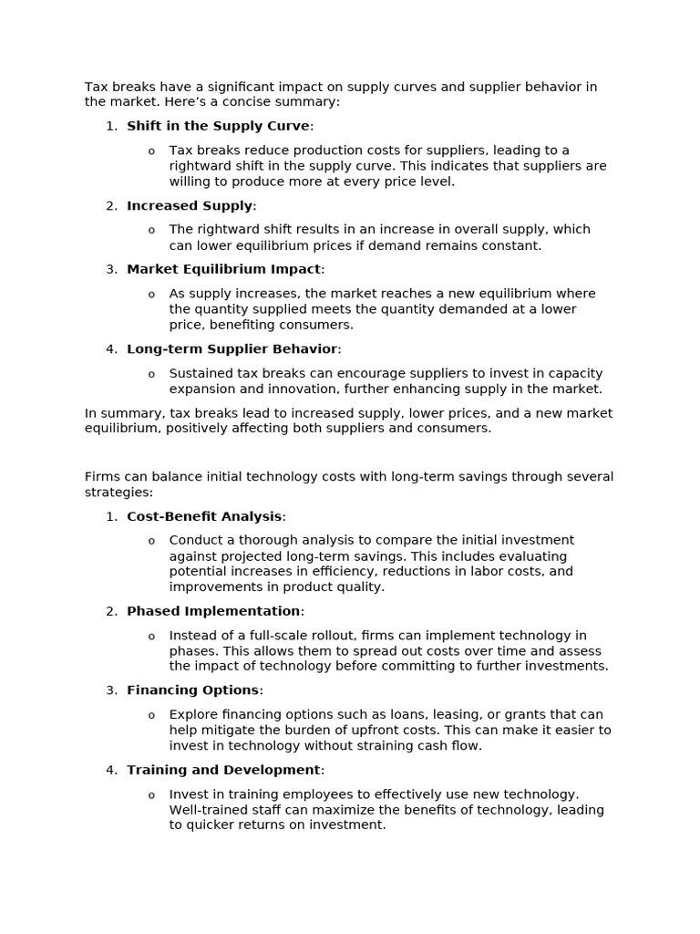 Constructing The Supply Curve | PDF | Supply (Economics) | Supply And ...