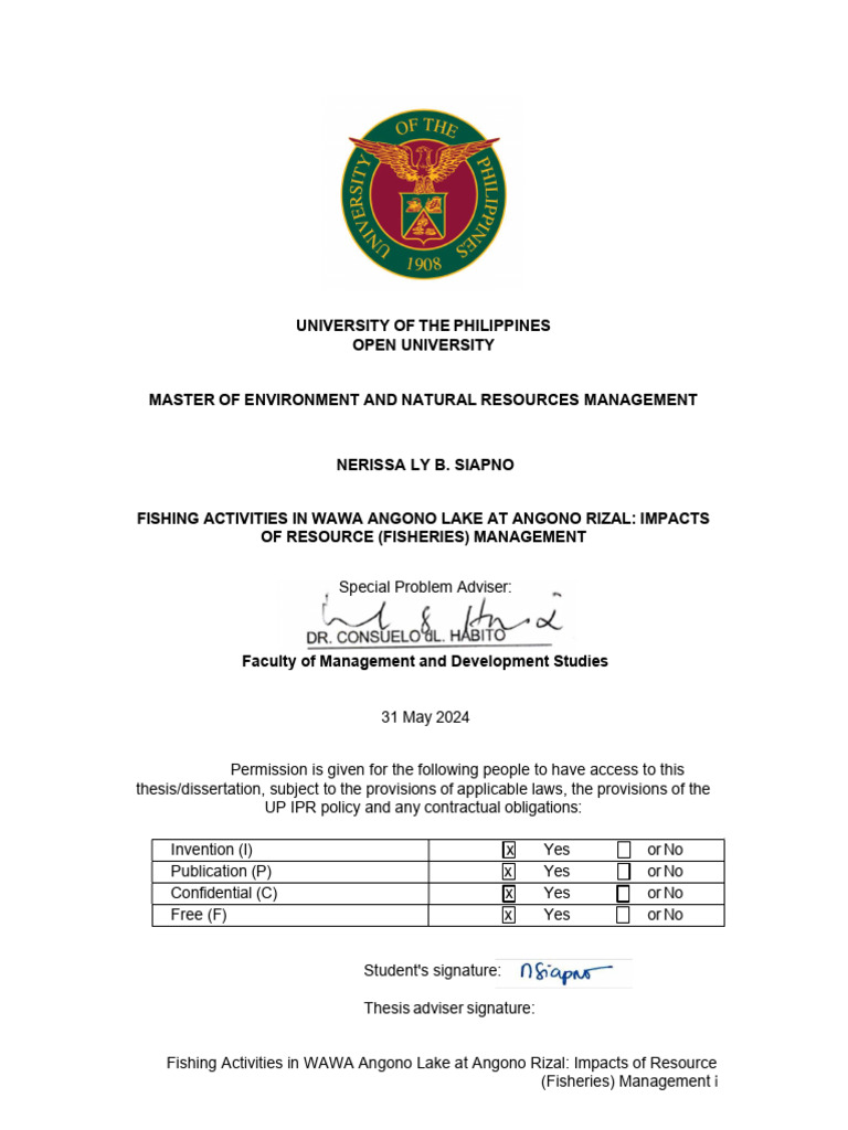 Fishing Activities in WAWA Angono Lake at Angono Rizal Impacts of ...