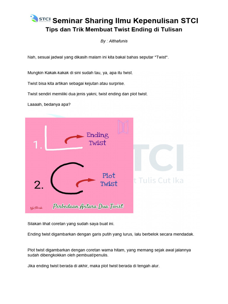 001Notula Twist Ending | PDF