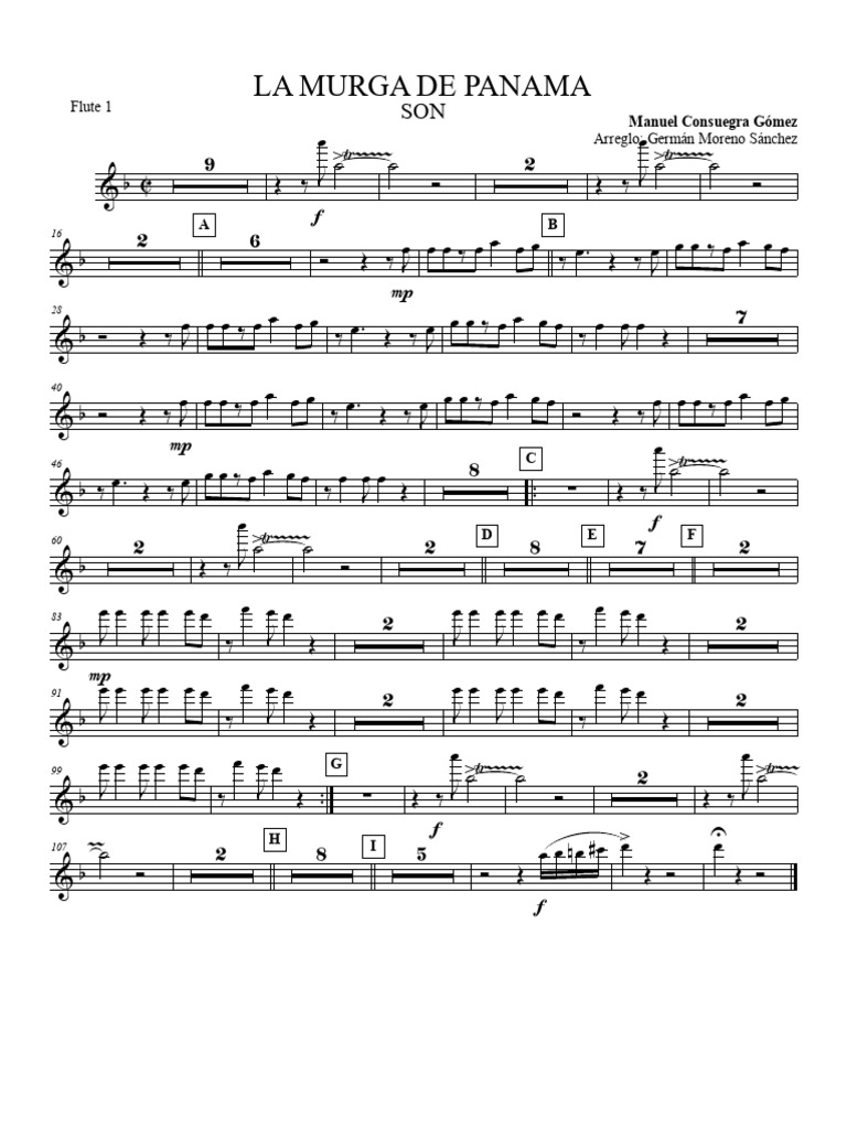 Flauta La Murga de Panama | PDF