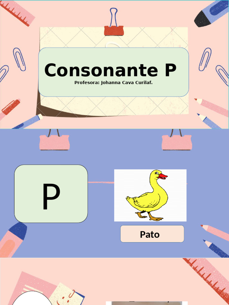 Consonante P | PDF
