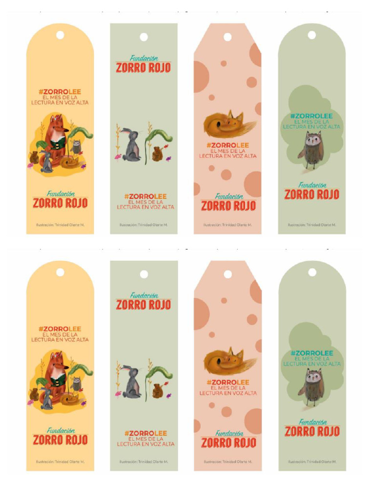 Separadores Zorro Rojo | PDF